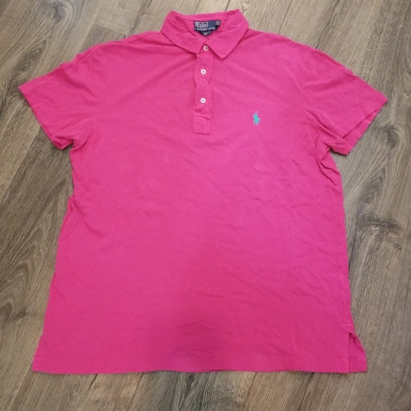 Polo Ralph Lauren | Shirts | Mens Pink Polo | Poshmark